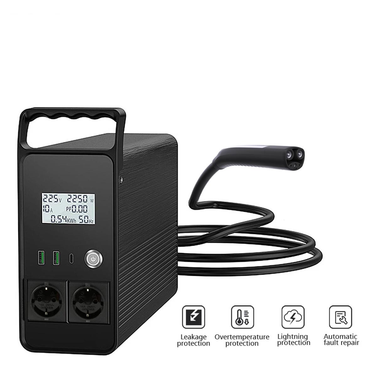 Розрядник V2H V2L Tesla Model S для живлення будинку 5кВт Tesla V2G ...